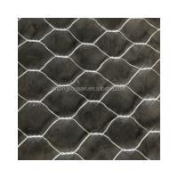 China 80x100mm Hexagonal Gabion Wire Mesh PVC Coated Galvanized for Garden Decoration for sale