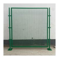 China Home Garden V Folds Welded Wire Mesh Fence with 6.0mm Wire Diameter and 25*25mm Holes for sale