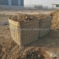 China Defense Bastion Sandbag Gabion for Heavy Duty Retaining Wall and Bunker Protection for sale