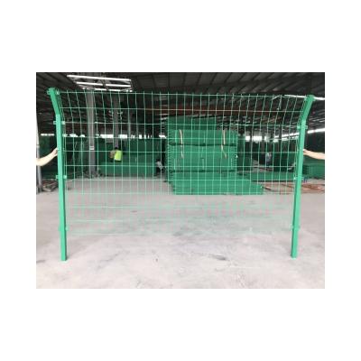 China 1.2mm Post Thickness 3.0mm Wire Diameter Powder Coated Double Loop Wire Mesh Fence for sale