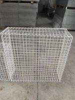 China Prices Square Hole PVC Coated Galvanized 80x100mm Gabion Box Baskets for Fence Mesh for sale