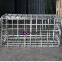 China Prices Square Hole PVC Coated Galvanized 80x100mm Gabion Box Baskets for Fence Mesh for sale