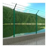 China Sustainable Garden Fence Panels Outdoor PVC Coated 3D Wire Mesh Fence in Philippines for sale