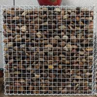 China Welded Mesh 100X80X30Cm 2x1x0.5m 200x100x5 cm Gabion Basket Stone Cage Garden Fence for sale