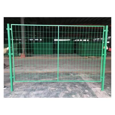 China Sustainable 6ft PVC Coated Galvanized Welded Wire Mesh Fence Panel for French Garden for sale