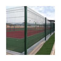 China Sustainable 6ft PVC Coated Galvanized Welded Wire Mesh Fence Panel for French Garden for sale