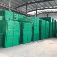 China Sustainable 6ft PVC Coated Galvanized Welded Wire Mesh Fence Panel for French Garden for sale