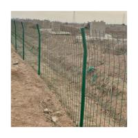 China Sustainable 6ft PVC Coated Galvanized Welded Wire Mesh Fence Panel for French Garden for sale
