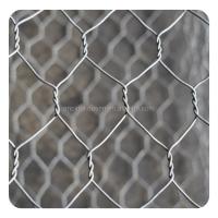 China 2m*1m*1m Galvanized PVC Coated Hexagonal Wire Mesh Gabion Basket with 80x120mm Aperture for sale