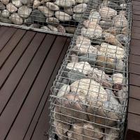 China Hexagonal Galvanized Iron Wire Welded Gabion Box for Garden Landscape Protection for sale