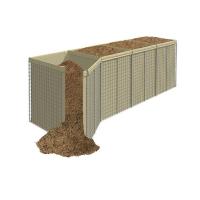 China Flood Control and Fortification Welded Gabion Barrier for Defensive Retaining Wall for sale
