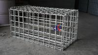 China Hexagonal Galvanized Iron Wire Welded Gabion Box for Garden Landscape Protection for sale