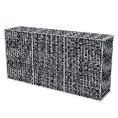 China Flood Protective Retaining Wall Stone Cage Welded Gabion Box with Hexagonal Hole Shape for sale