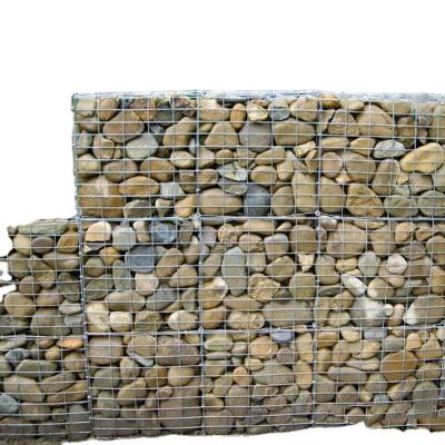 China Retaining Wall Garden Decoration Galvanized Iron Wire Welded Gabion Stone Cage at Best for sale