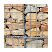China PE Coated Stone Cages Welded 1*1*2 Gabion Box for Retaining Wall Wire Gauge 2.0mm-4.0mm for sale