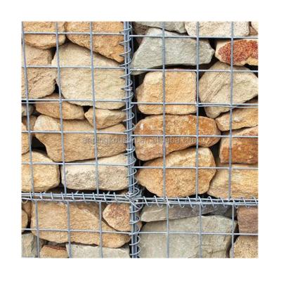 China PE Coated Stone Cages Welded 1*1*2 Gabion Box for Retaining Wall Wire Gauge 2.0mm-4.0mm for sale