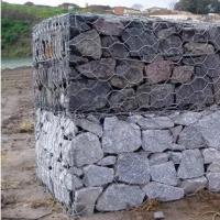 China PE Coated Stone Cages Welded 1*1*2 Gabion Box for Retaining Wall Wire Gauge 2.0mm-4.0mm for sale