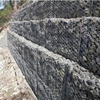 China PE Coated Stone Cages Welded 1*1*2 Gabion Box for Retaining Wall Wire Gauge 2.0mm-4.0mm for sale