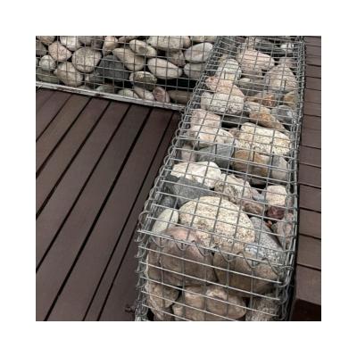China Stainless Steel Welded Gabion Retaining Wall Basket 1x1x1 with Custom Welding Pattern for sale