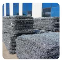 China 2.0mm-4.0mm Wire Gauge Gabion Box for Retaining Wall in Garden and River Construction for sale