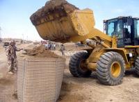 China Welded Mesh High Strength Gabion Flood Barrier Sand Wall Defensive Bastion Barriers for sale