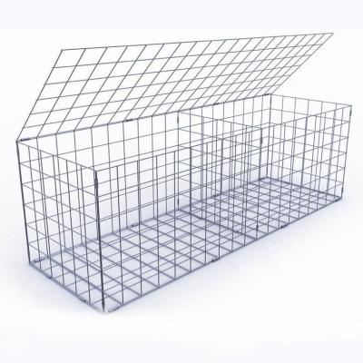 China Welded Gabion Basket and Heavy Hexagonal Gabion Wire Netting for Garden Decoration for sale