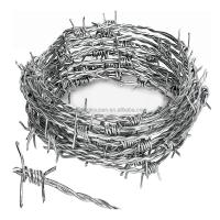 China 50kg Barbed Wire Roll Two Wire Twist 1.5-3cm Barb Length for Customer Requirements for sale