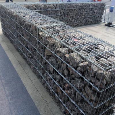 China Gabions Box Hot Dipped Galvanized Material Gabion Stone Cage with 3-6mm Wire Gauge for sale
