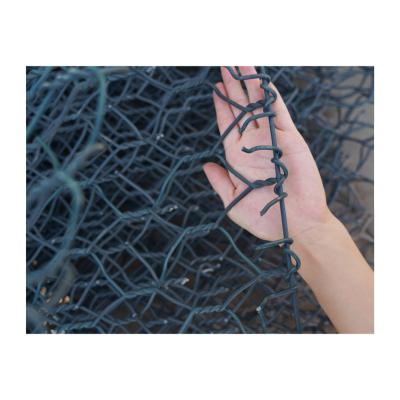 China Galvanized Iron Wire Hexagonal Mesh for River Bank Protection and Retaining Wall for sale