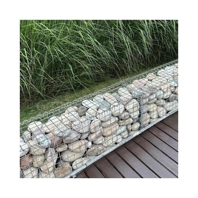 China 2.0mm-4.0mm Wire Gauge Hot Dip Galvanized Welded Metal Gabion Cage in 100x50x50 cm Size for sale