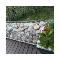China 2.0mm-4.0mm Wire Gauge Hot Dip Galvanized Welded Metal Gabion Cage in 100x50x50 cm Size for sale