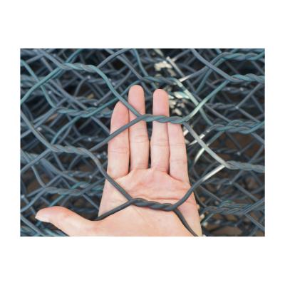 China Professional Manufacture 80*100mm Gabion Cage with ISO9000 Certificate and Woven Mesh for sale