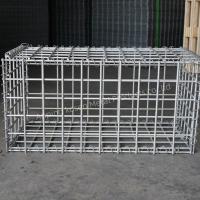 China Garden Decoration Galvanized Gabion Stone Baskets 2x1x1m Welded Gabion Box Wire Mesh Fence Wall for sale