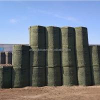 China Cutting Service Earth Filled Galvanized Perimeter Welded Gabion Wall with Square Hole for sale