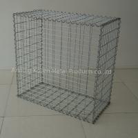 China Galvanized Welded Gabion Box Wire Mesh Stone Baskets for Retaining Wall Construction for sale