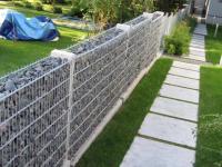 China Square Hole Welded Mesh Gabion Basket for Hot Dip Galvanized DIY Stone Cage Wall for sale