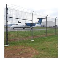 China Sustainable High Security Welded Mesh Airport Fencing with Heat Treated Y Fence Post for sale