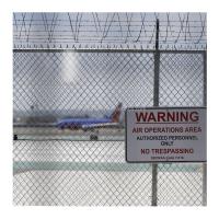 China Sustainable High Security Welded Mesh Airport Fencing with Heat Treated Y Fence Post for sale