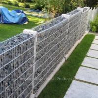 China Hot Dipped Welded Gabion Mesh Basket for Garden Fence Bending Processing Service for sale