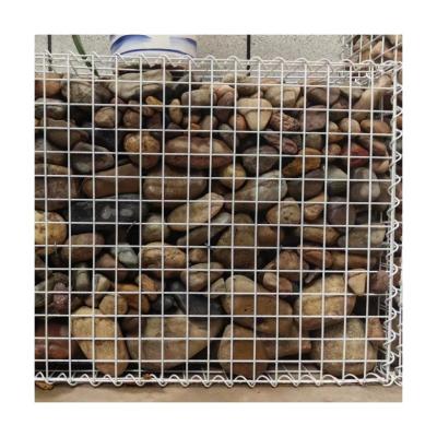 China Fence Mesh PVC Coated Galvanized 2x1x1 Gabion Box Basket 80x100mm for Garden Decoration for sale