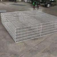 China Fence Mesh PVC Coated Galvanized 2x1x1 Gabion Box Basket 80x100mm for Garden Decoration for sale