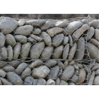 China 2.0mm-4.0mm Galvanized / PVC Coated Iron Wire Mesh Gabion Cages for Gabion Fence for sale