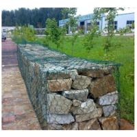 China 2.0mm-4.0mm Galvanized / PVC Coated Iron Wire Mesh Gabion Cages for Gabion Fence for sale