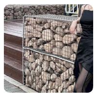 China 1x1x1 2x1x1 3x1x1 4x1x1 Gabion Hexagonal Wire Mesh Basket Fence with Galvanized Iron Wire for sale