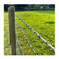 China 20m/25m/30m/50m Galvanised Steel Razor Barbed Wire Security Fencing Concertina Wire for sale
