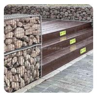 China 1x1x2m 2x1x1m 5mm Welded Mesh Retaining Wall Gabion Cage Fence for Garden Landscaping for sale