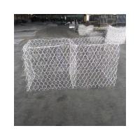 China Galvanized Woven Gabion Net for Fencing 80x100mm Aperture and 2.0mm-4.0mm Wire Gauge for sale