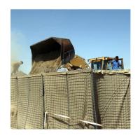 China Square Geotextile Grey Color Market Defensive Sand Cage and Retaining Wall Gabion Box for sale