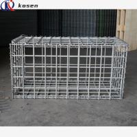 China 80x60 Welded Gabion Baskets Perfect Solution for River Construction and Retaining Wall for sale