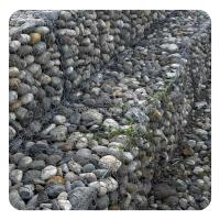 China Gabion Wire Netting for Retaining Wall Stone Cage in River Construction Woven Mesh for sale